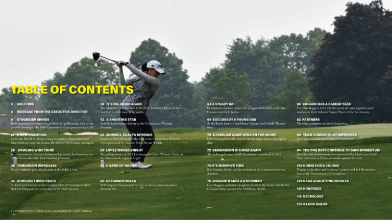 2023 CSGA Championship Annual - CSGA